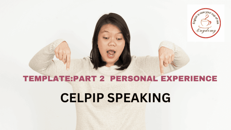 celpip free speaking templates 2025