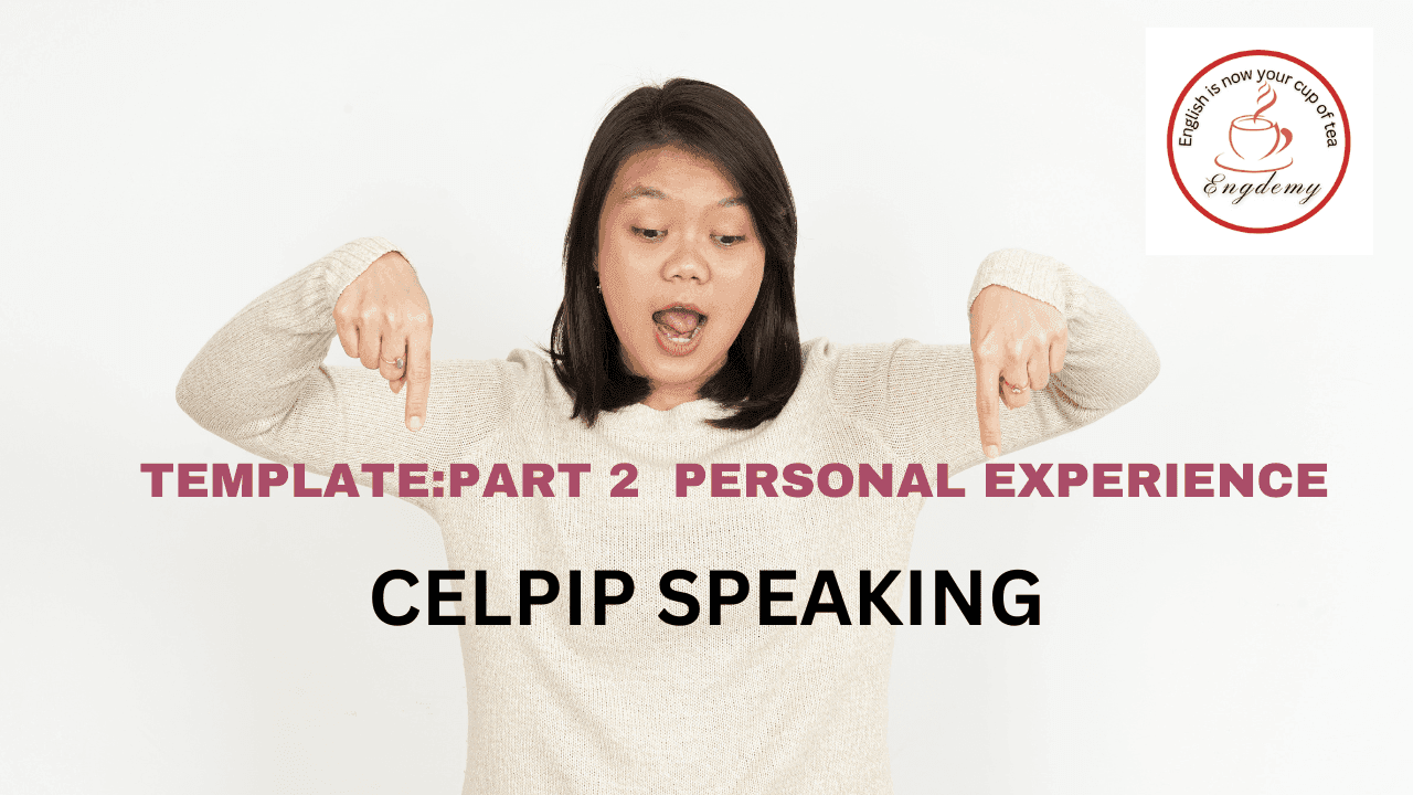 celpip free speaking templates 2025