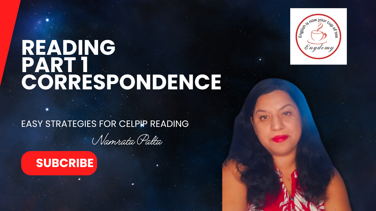 CELPIP Reading -Part 1 Strategies - Engdemy Education Inc